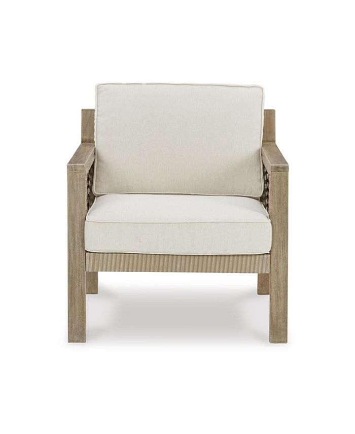 Signature Design By Ashley Barn Cove Outdoor Lounge Chair w/Cushion ...