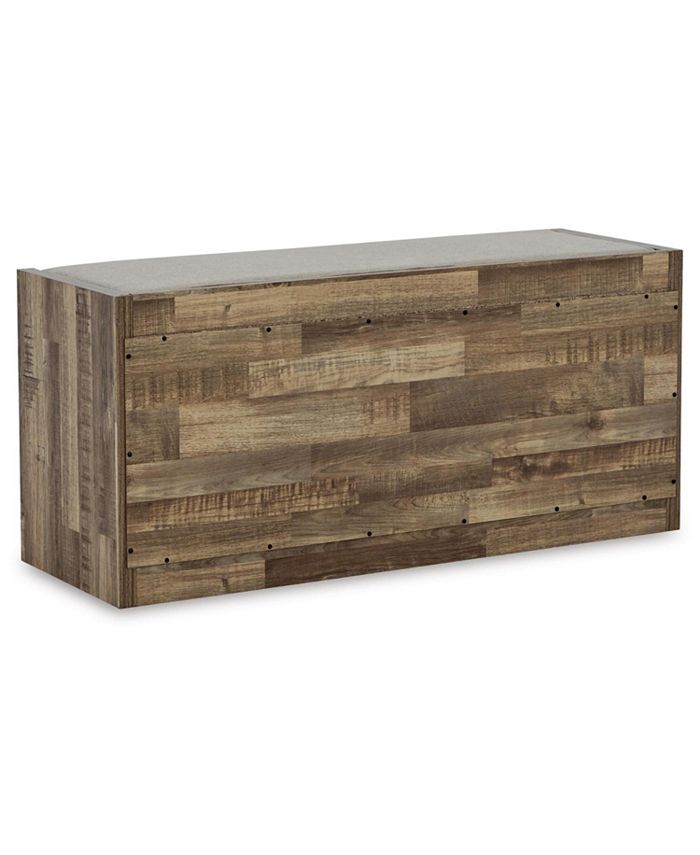 Signature Design By Ashley Gerdanet Storage Bench - Macy's