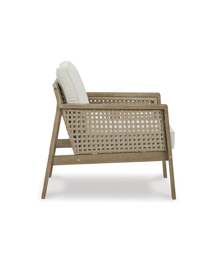 Signature Design By Ashley Barn Cove Outdoor Lounge Chair w/Cushion ...