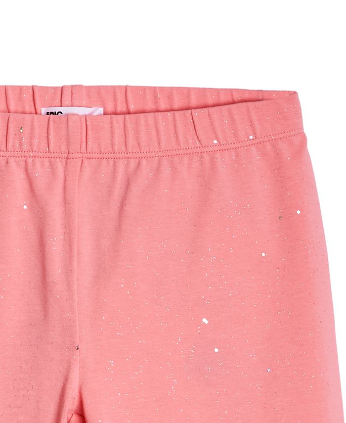 Epic Threads Big Girls Holofoil Flakes Leggings, Created for Macys - Macy's