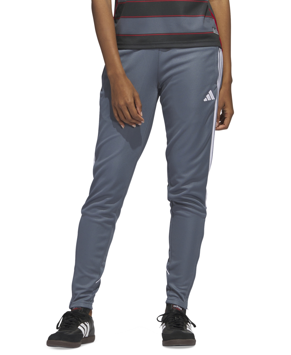 Click here for adidas Womens Tiro 23 Track Pants - Dark Gray prices