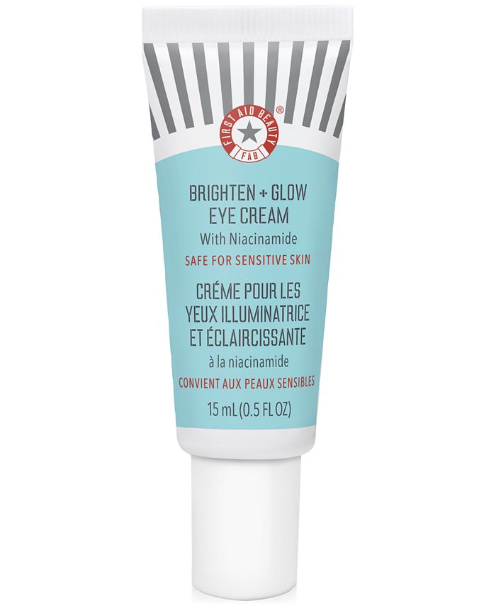 First Aid Beauty Brighten + Glow Eye Cream With Niacinamide, 0.5 oz ...
