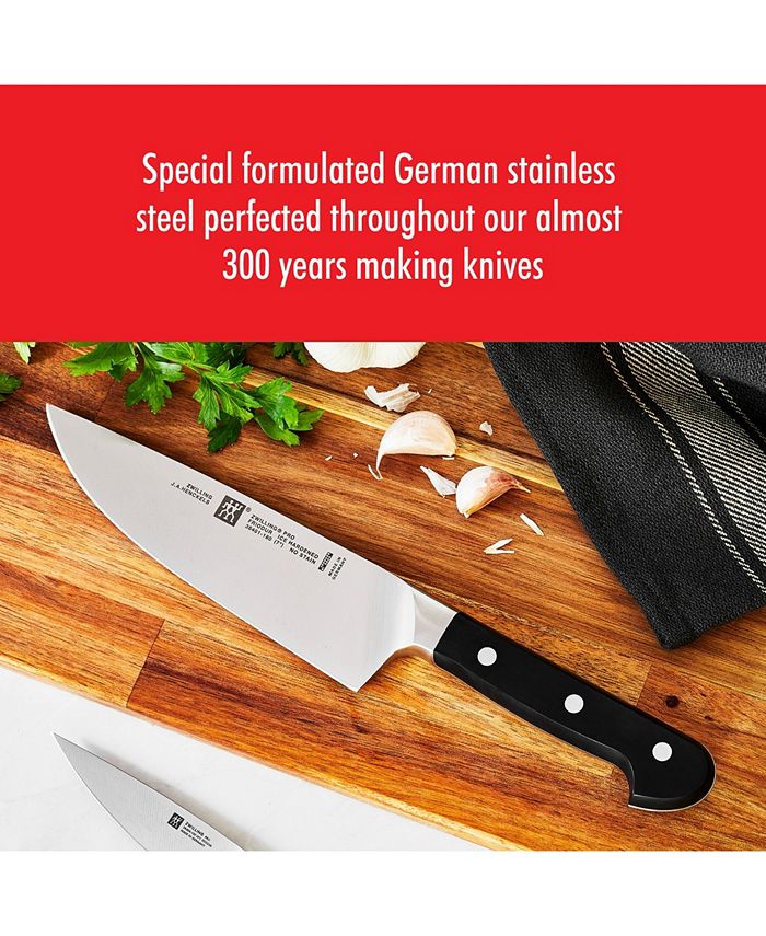 Zwilling Pro 10pc Block Set with Walnut Block - Macy's