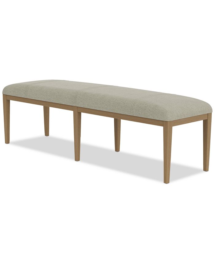 Furniture Davie Dining Bench - Macy's