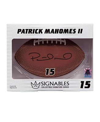 Signables Patrick Mahomes Kansas City Chiefs Signature Series ...