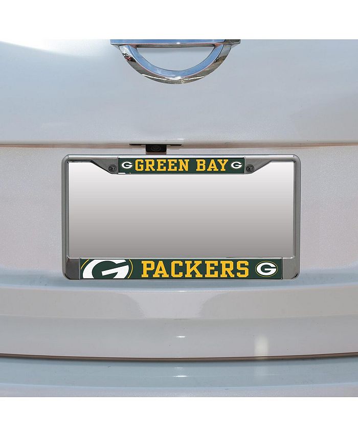 Stockdale Green Bay Packers Small Over Large Mega License Plate Frame ...