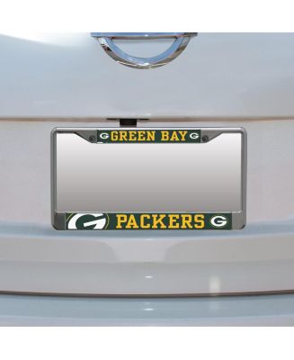 Green Bay Packers Small Over Large Mega License Plate Frame - Macy's