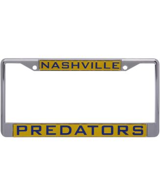 Wincraft Nashville Predators Laser Inlaid Metal License Plate Frame ...