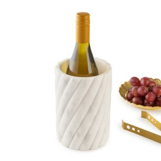 GAURI KOHLI Taraz Brown Onyx Wine Cooler - Macy's