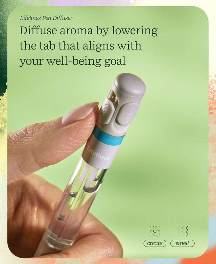 Lifelines Pen Diffuser with 4-Scent Cartridge in Crisp Mountain Air ...
