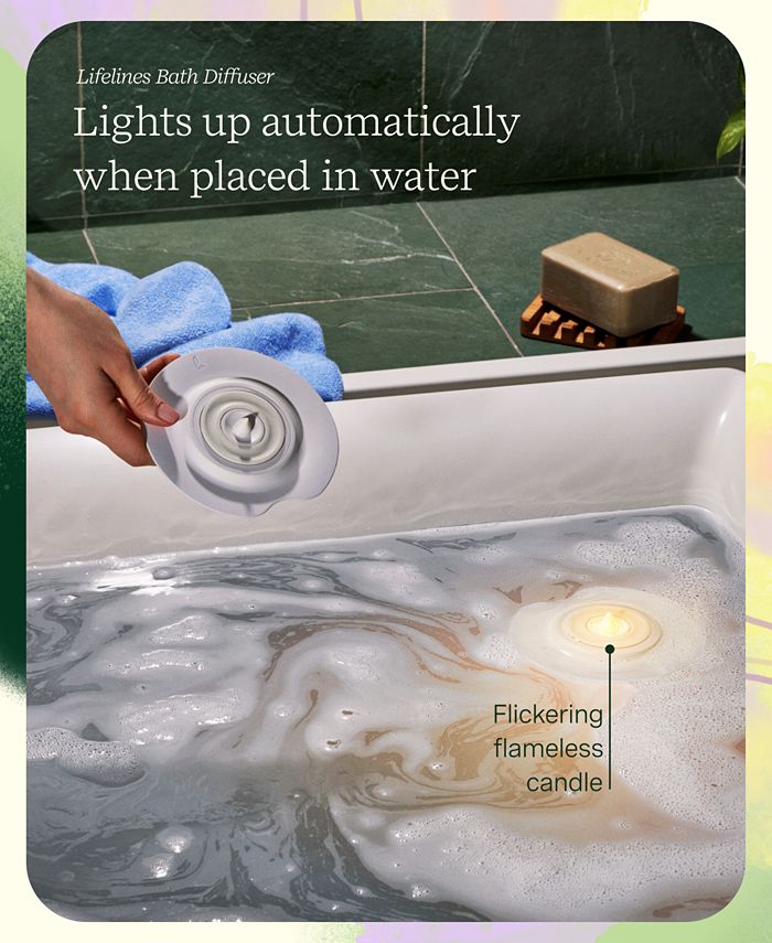 Lifelines Bath Diffuser Plus Essential Oil Blend, Set - 2 Pack - Macy's