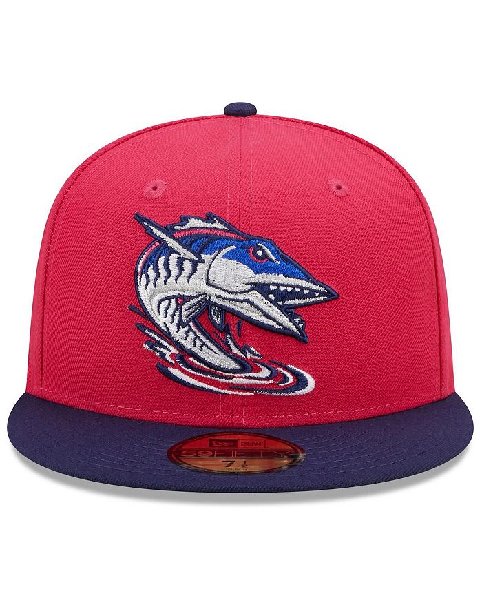 New Era Men's Pink, Navy Pensacola Blue Wahoos Marvel x Minor League ...