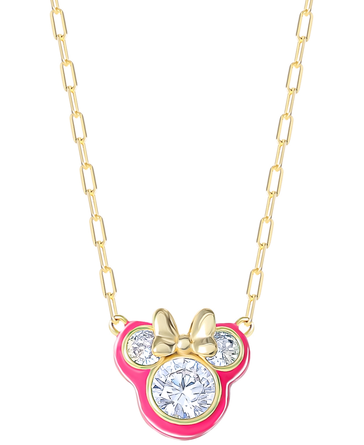Click here for Disney Cubic Zirconia & Pink Enamel Minnie Mouse 1... prices