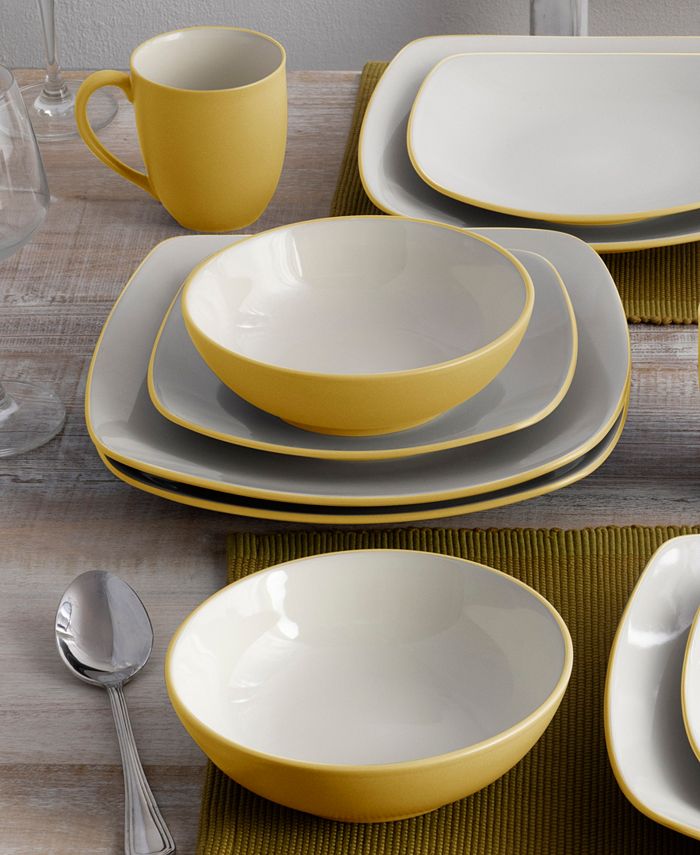 Noritake Colorwave Square 16-Pc. Dinnerware Set, Service for 4 - Macy's