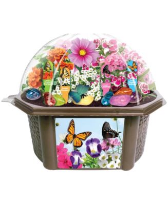 Toys By Nature Biosphere Terrarium Bountiful Butterfly Garden Plant Kit ...