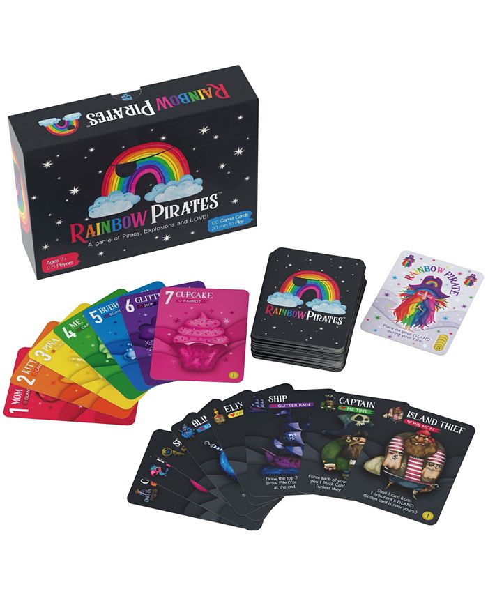 University Games Goliath Rainbow Pirates A Game of Piracy, Explosions ...