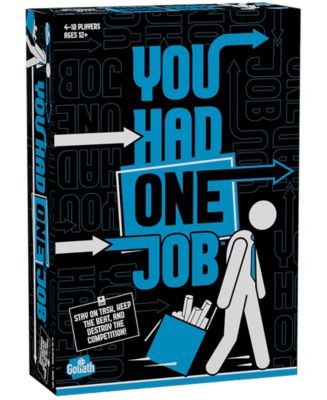 Goliath You Had One Job Party Game - Macy's