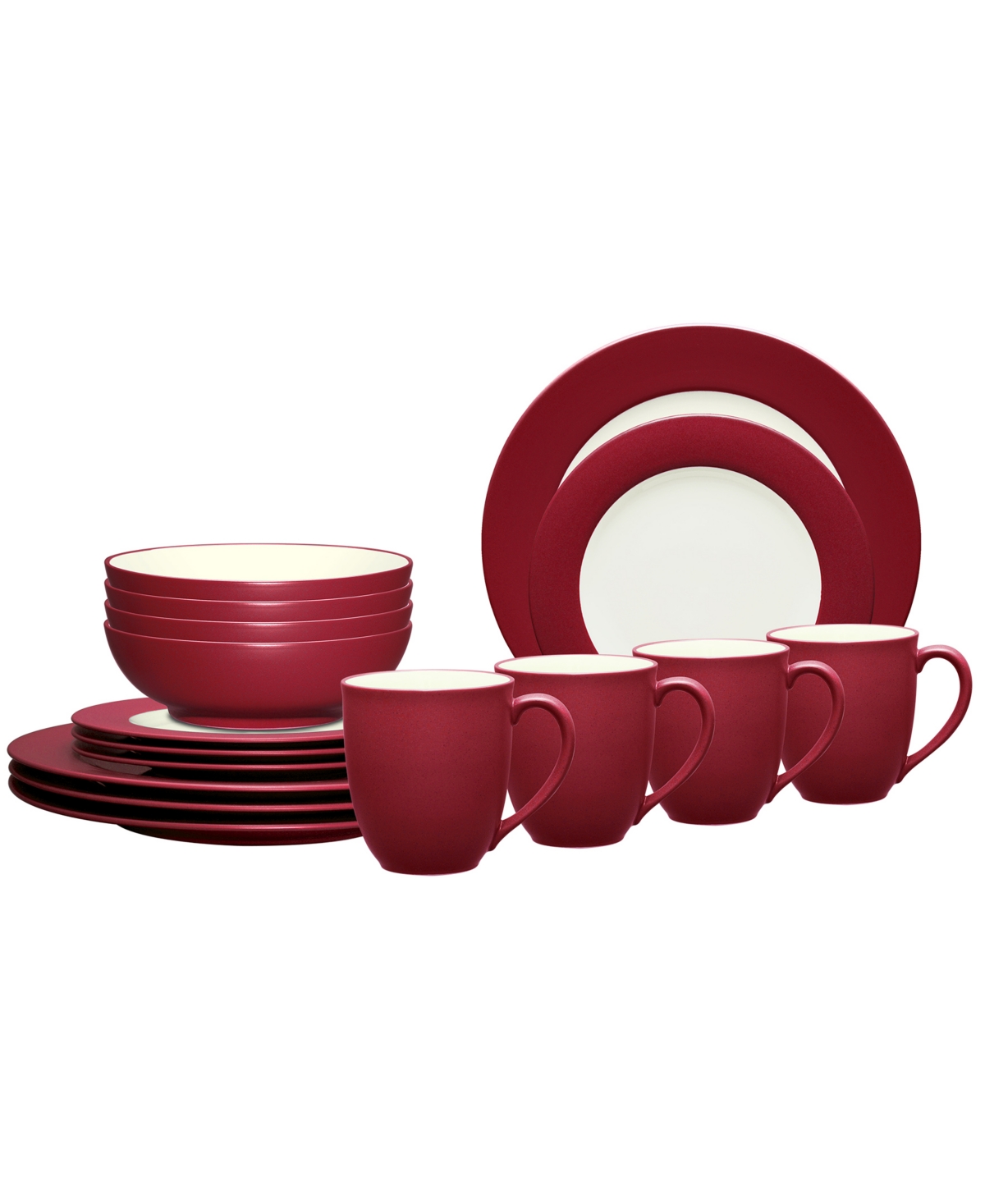Click here for Noritake Colorwave Rim 16-Pc. Dinnerware Set  Serv... prices