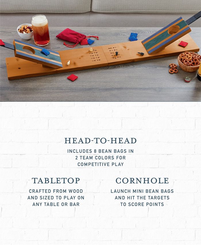 Studio Mercantile Wooden Tabletop Cornhole Game - Macy's