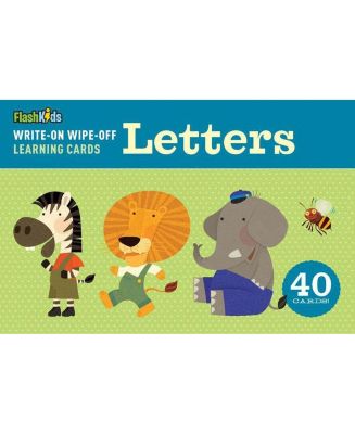Letters (Write-On Wipe-Off Learning Cards Series) by Flash Kids Editors ...