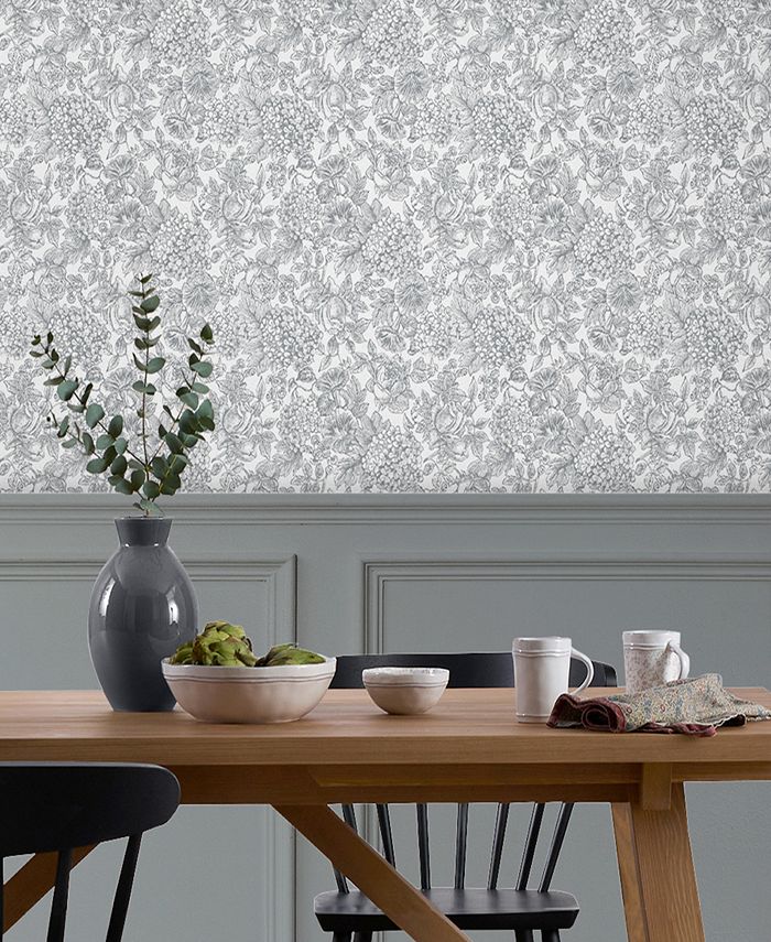 Laura Ashley Louise Removable Wallpaper Macys