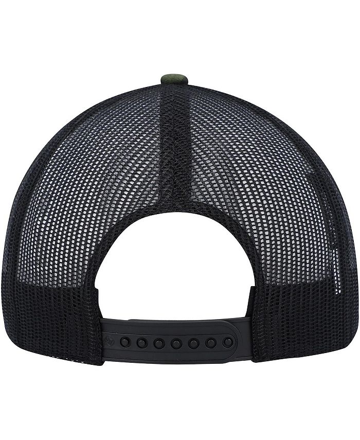 '47 Brand Men's Camo, Black Brooklyn Nets Trucker Snapback Hat - Macy's
