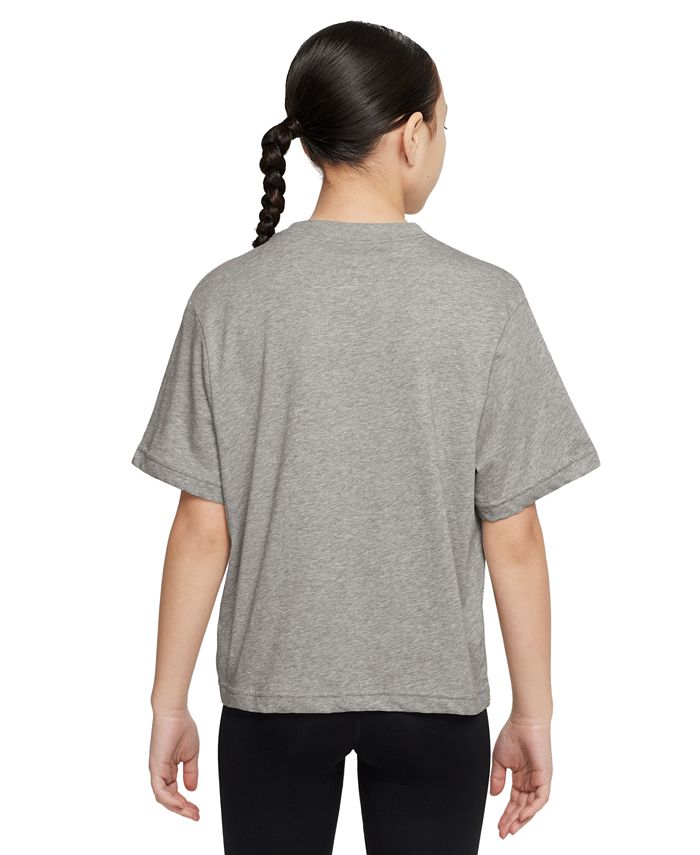 Nike Girls Dri-FIT Logo T-shirt - Macy's