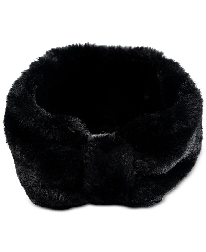 I.N.C. International Concepts Women's Faux-Fur Head Wrap, Created for ...