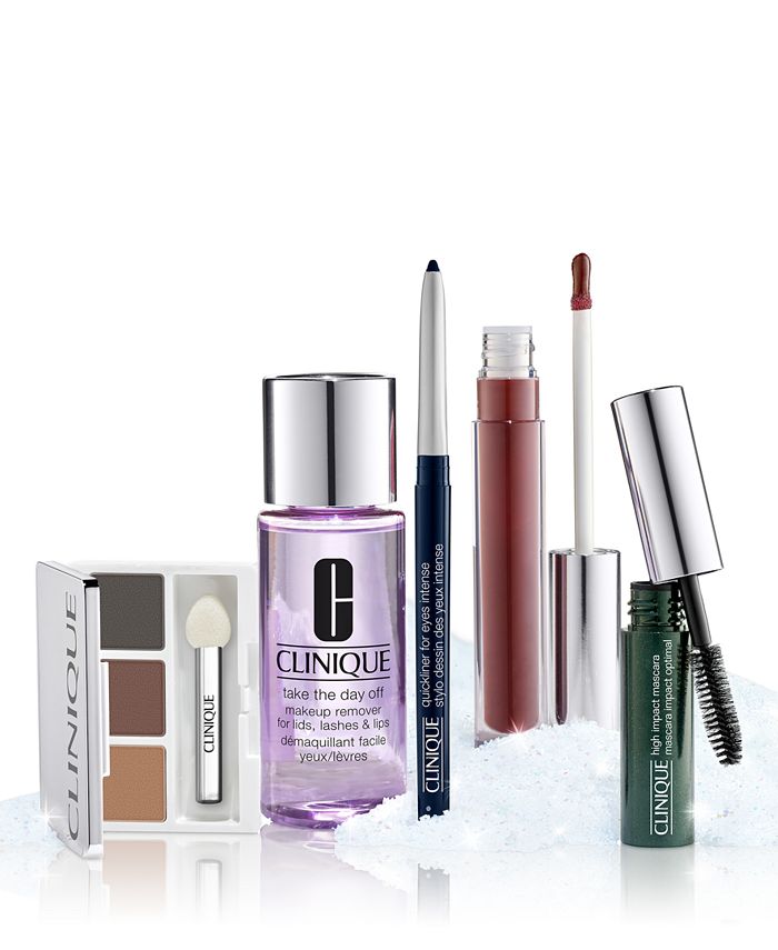Clinique 5 Pc Full Face Forward Not Your Average Neutrals Makeup Set