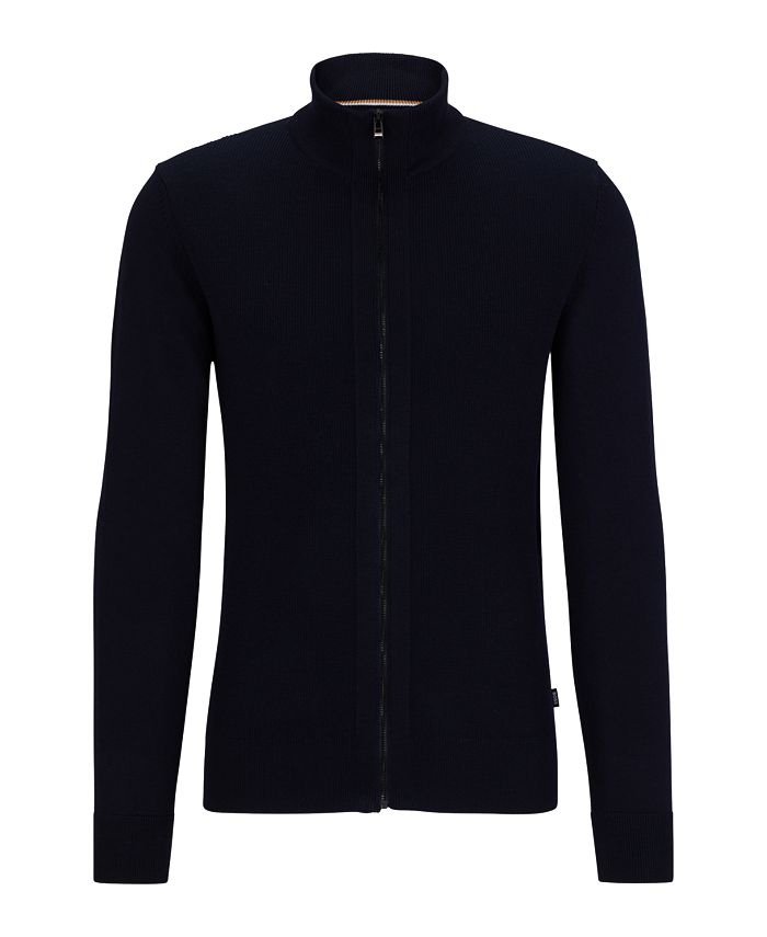 Hugo Boss Men's Zip-Up Cardigan - Macy's