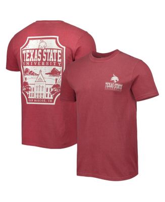 Men's Maroon Texas State Bobcats Logo Campus Icon T-shirt - Macy's