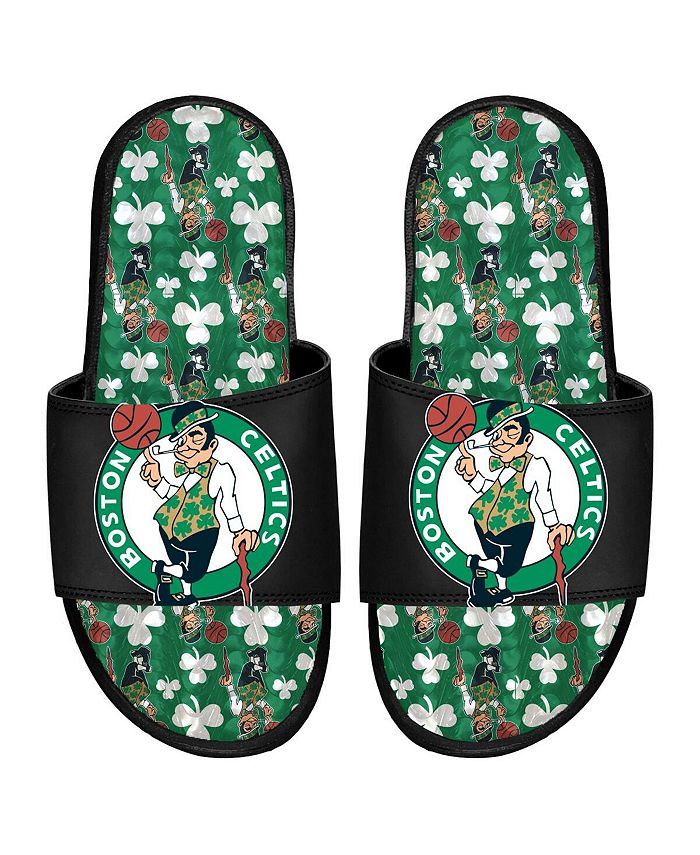 ISlide Youth Boys and Girls Boston Celtics Team Pattern Gel Slide ...