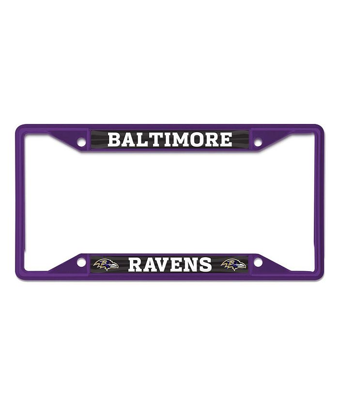 Wincraft Baltimore Ravens Chrome Color License Plate Frame - Macy's