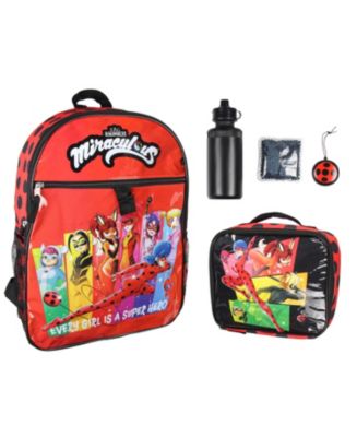 Miraculous: Tales of Ladybug & Cat Noir Characters 5 PC Backpack ...