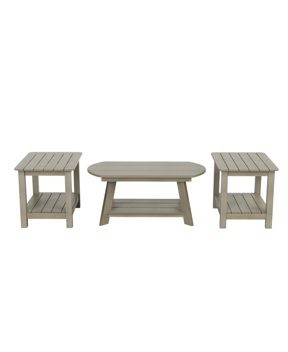 Click here for 3-Piece Outdoor Adirondack Coffee Table and Side T... prices