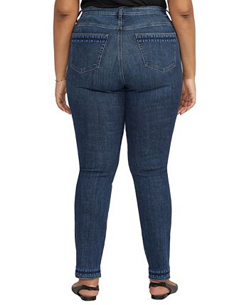 JAG Plus Size Ruby Mid Rise Straight Leg Jeans - Macy's