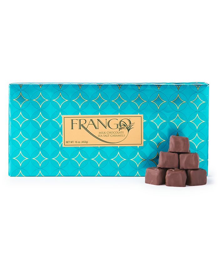 Frango Chocolates 1 LB Wrapped Sea Salt Caramel Gift Box, Created for ...