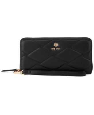 Nine West Regan Small Zip Around Wallet with Wristlet - Macy's