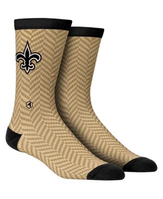 Men's Rock 'Em Socks New Orleans Saints Herringbone Dress Socks - Macy's