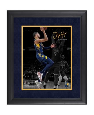 Tyrese Haliburton Indiana Pacers Facsimile Signature Framed 11" x 14 ...