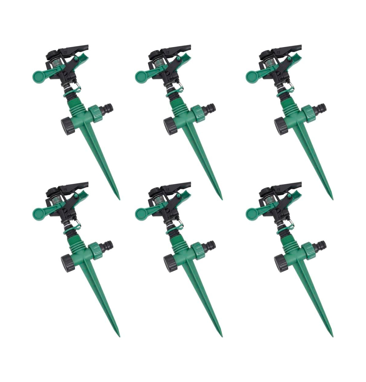 Click here for vidaXL Impulse Sprinkler Garden Watering 6 pcs - G... prices