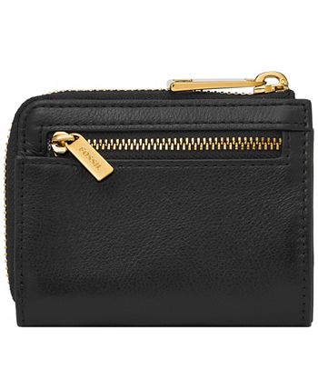Fossil Liza Leather L Zip Wallet - Macy's