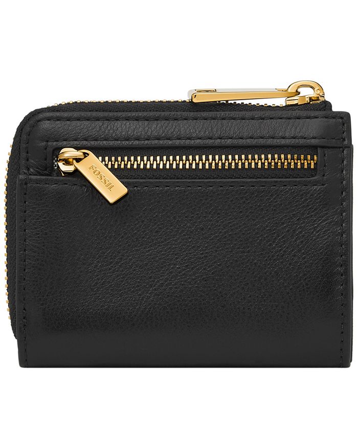 Fossil Liza Leather L Zip Wallet - Macy's