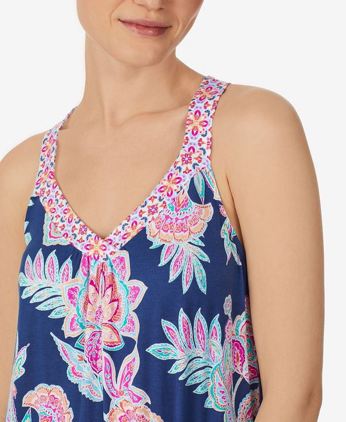 Ellen Tracy Women's Sleeveless Chemise Nightgown - Macy's