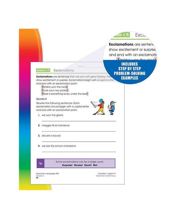 Barnes & Noble Spectrum Language Arts, Grade 2 by Spectrum Compiler - Macy's