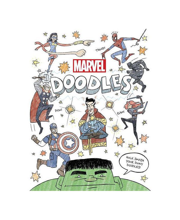 Barnes & Noble Marvel Doodles by Marvel Press Book Group - Macy's