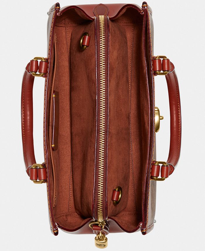 COACH Brooke Carryall 28 in Signature Canvas Crossbody Bag - Macy's