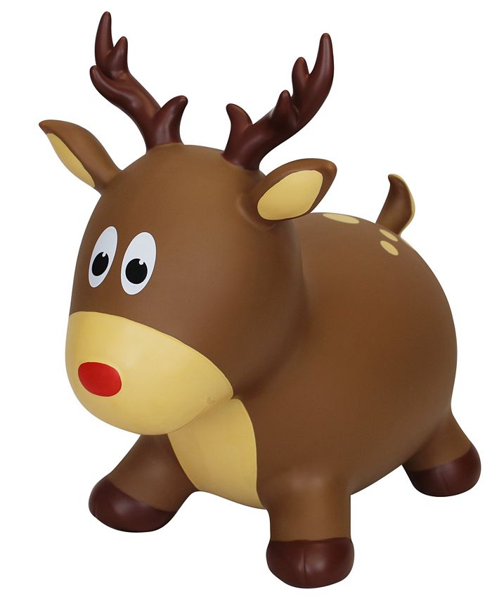 Farm Hoppers Reindeer Toddler Inflatable Bounce Toy - Macy's