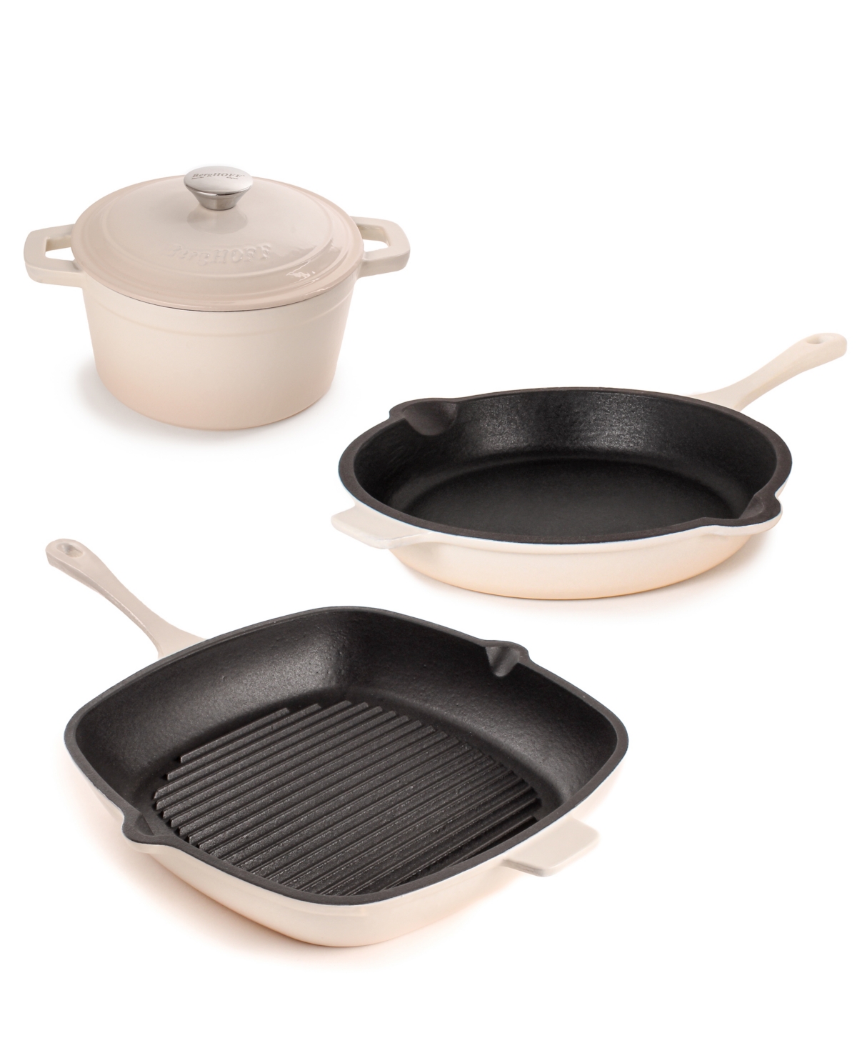 Click here for BergHOFF Neo 4pc Cast Iron Cookware Set  Fry Pan... prices