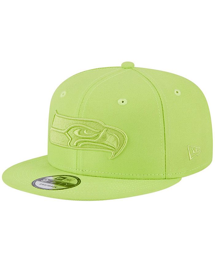 New Era Men's Neon Green Seattle Seahawks Color Pack Brights 9FIFTY ...